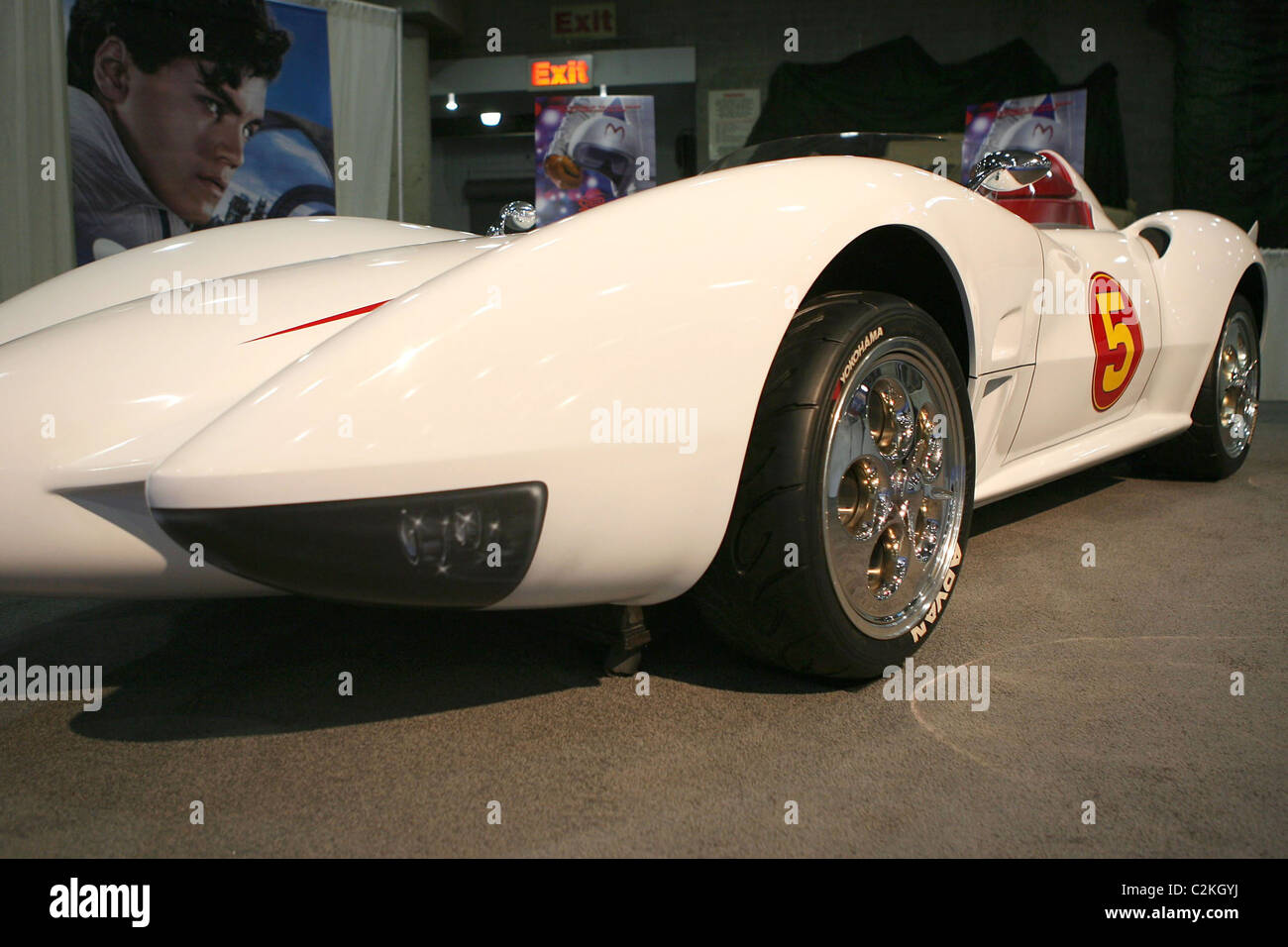 Speed Racer Mach 5 from the upcoming movie 'Speed Racer' 2008 New York ...