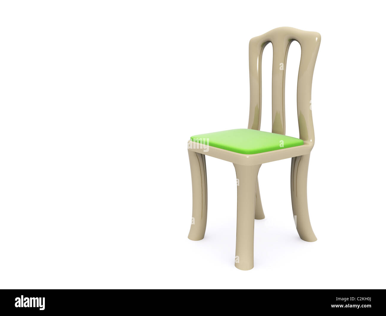 single chair. 3d Stock Photo - Alamy