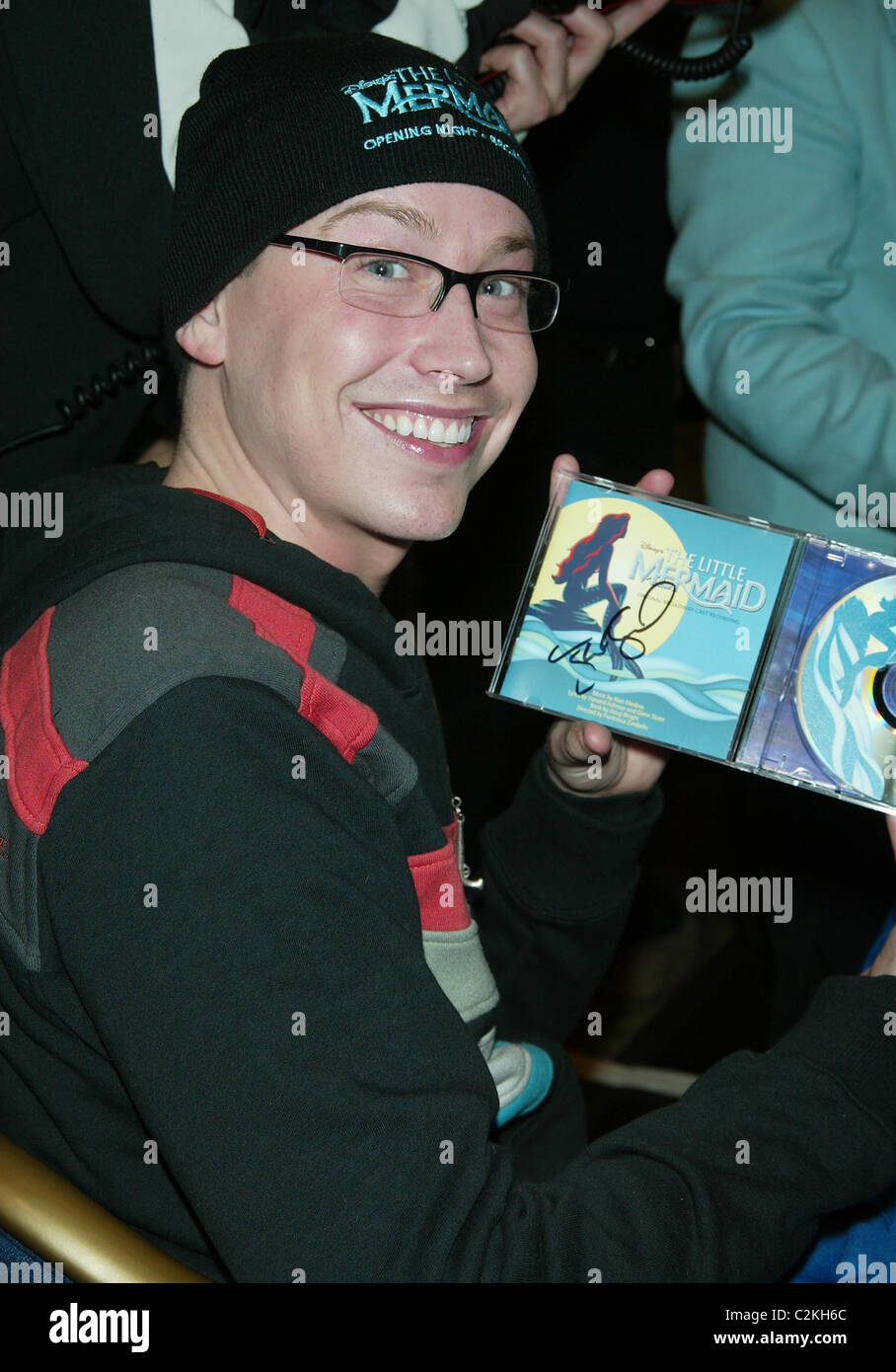 Tyler Maynard Broadway's 'The Little Mermaid' CD signing and ...