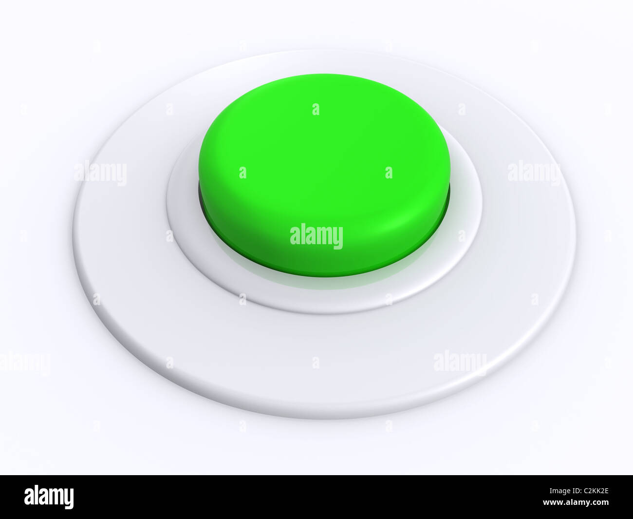 3d button start green Cut Out Stock Images & Pictures - Alamy