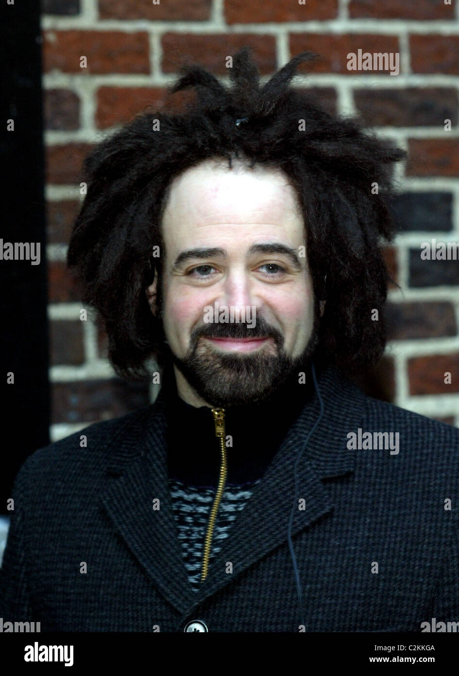 Adam Duritz outside Ed Sullivan Theatre for the 'Late Show With David ...