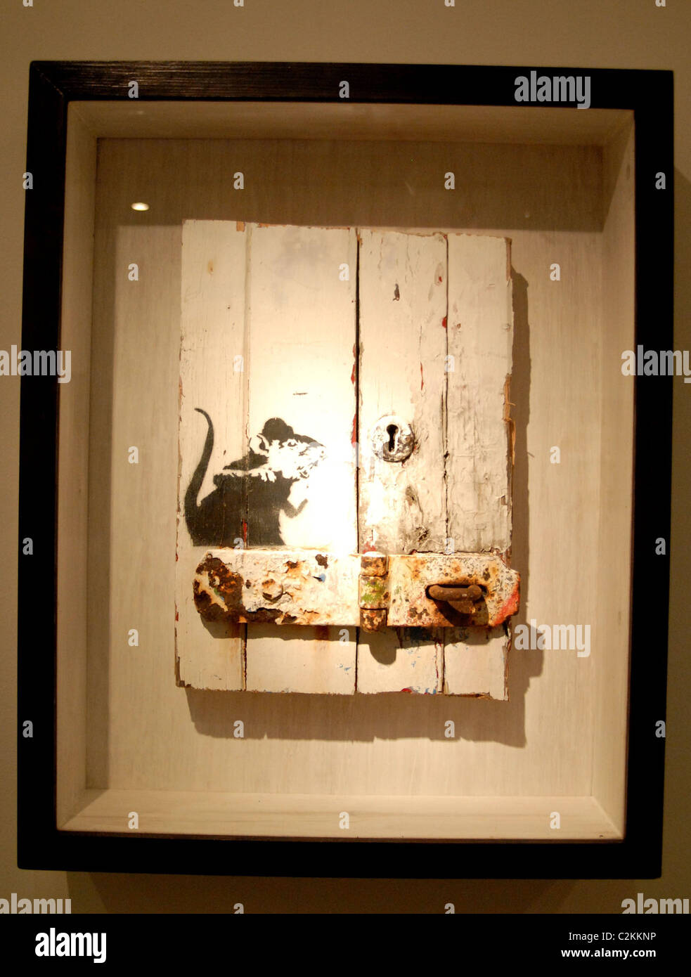 Bansky's Exhibition Opening The infamous graffiti artist showcases most ...