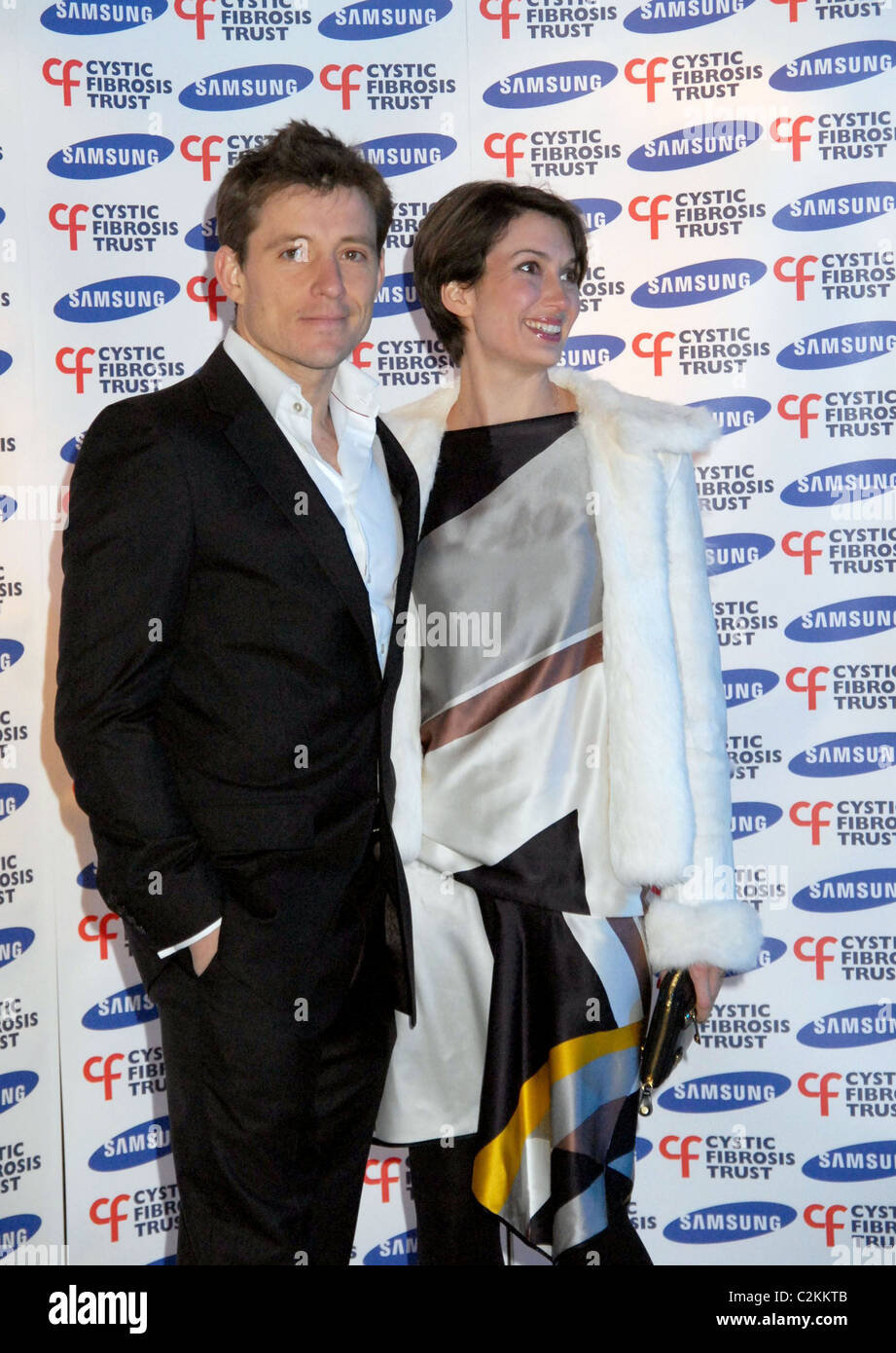 Ben Shepherd and Annie Shepherd Samsung gala dinner in aid of Cystic ...