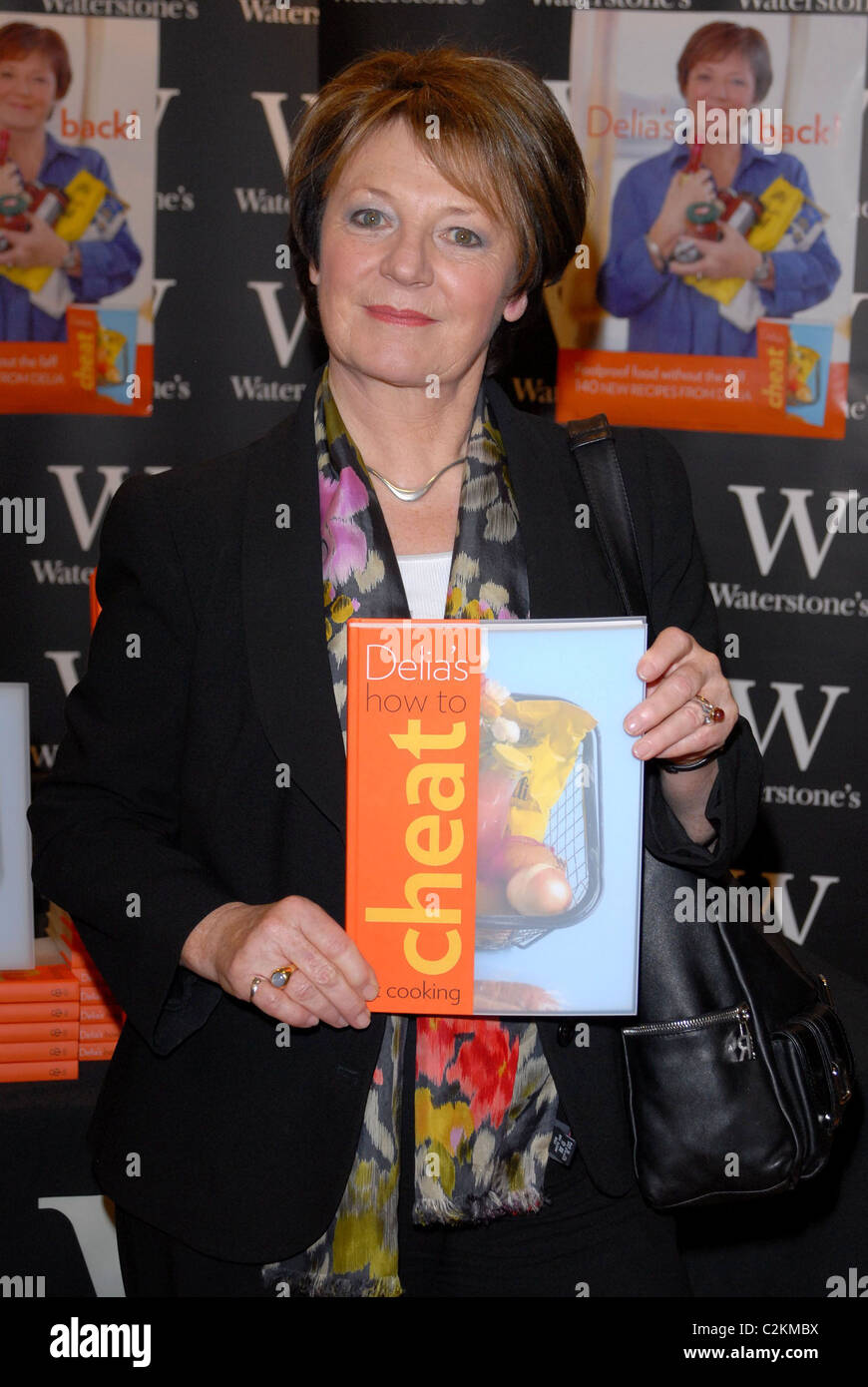 Delia Smith signs copies of her new book 'Delia's How To Cheat At ...