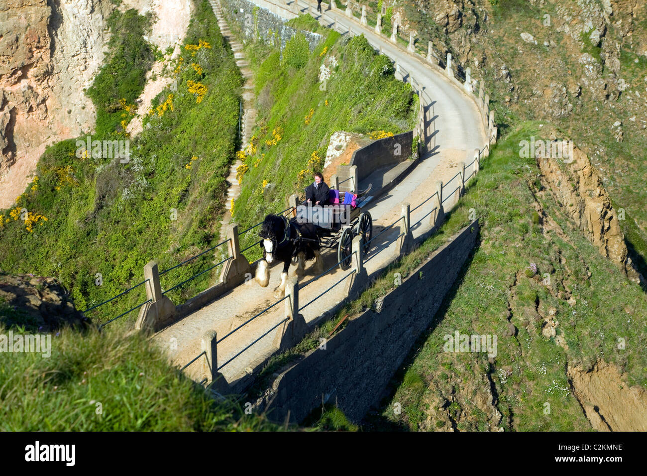 Horse carriage sark channel islands hi-res stock photography and images ...