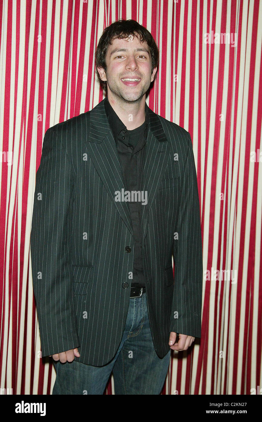 Itamar Moses (playwright) attending the opening night after party of ...