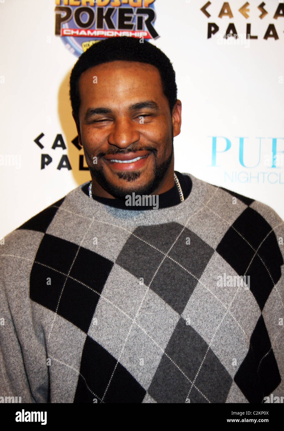 Jerome Bettis The 4th Annual Heads Up Poker Tournament Draw Party Las ...