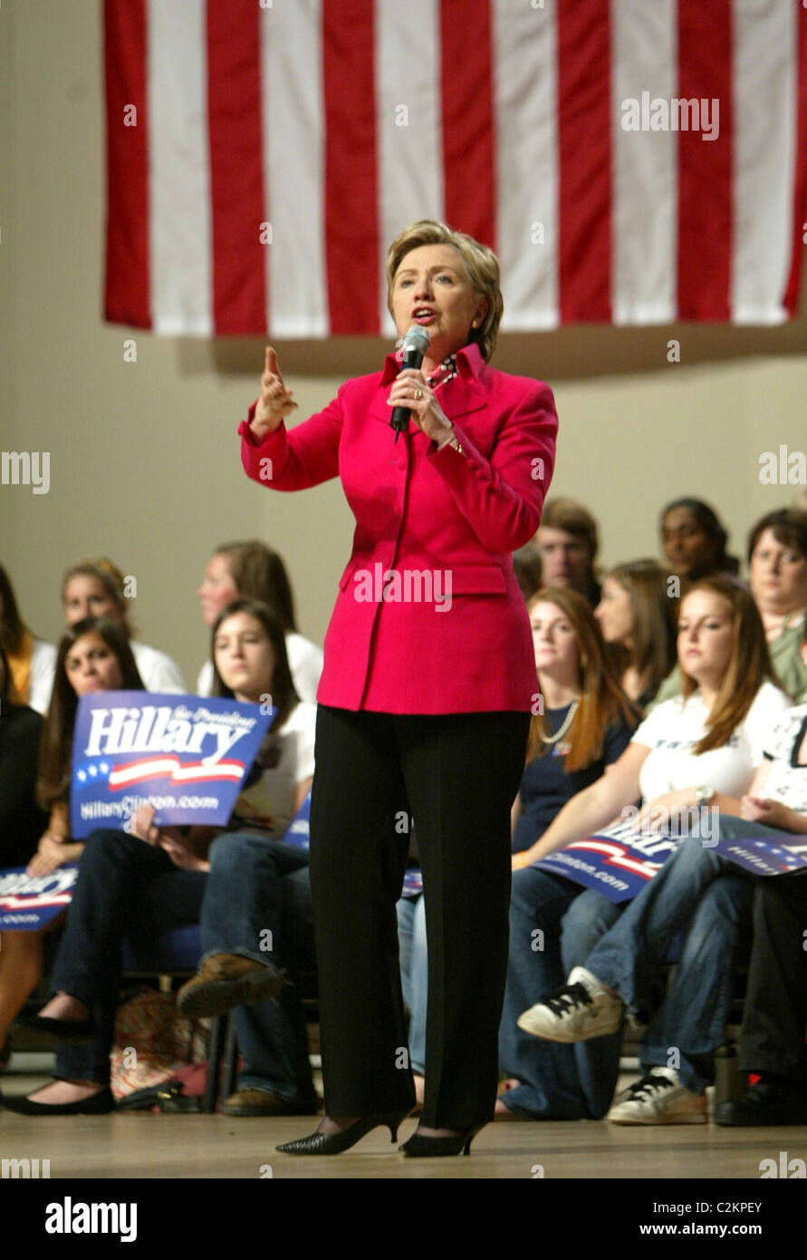 New york senator hillary clinton hi-res stock photography and images ...