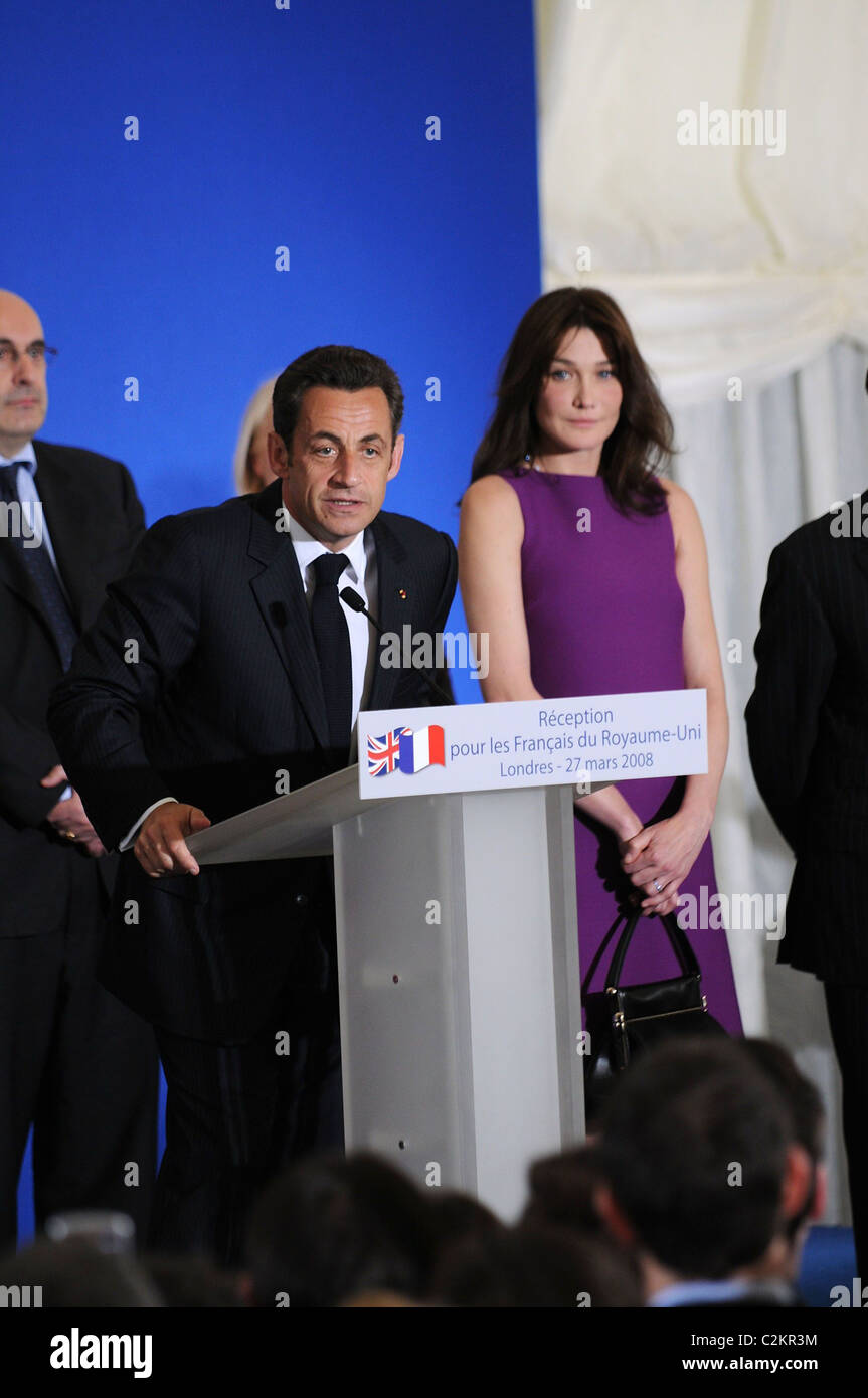 Nicolas sarkozy his wife hi-res stock photography and images - Alamy