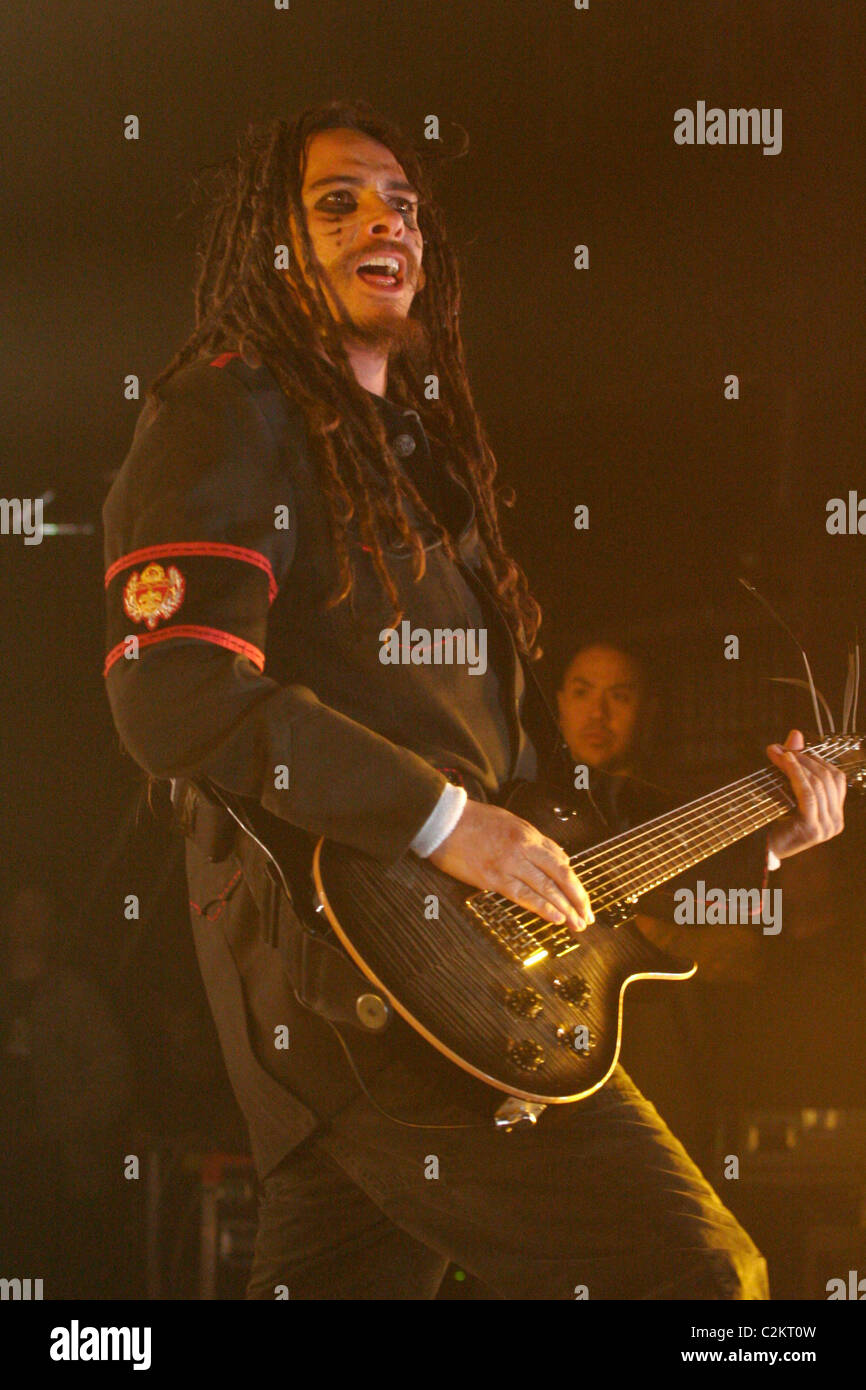 Korn performing live in concert at Carling Academy Brixton London ...