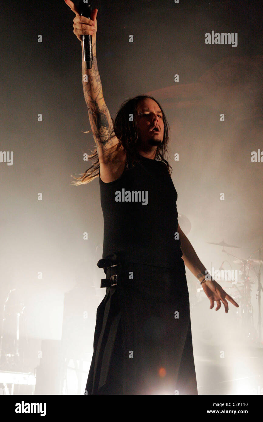 Korn performing live in concert at Carling Academy Brixton London ...