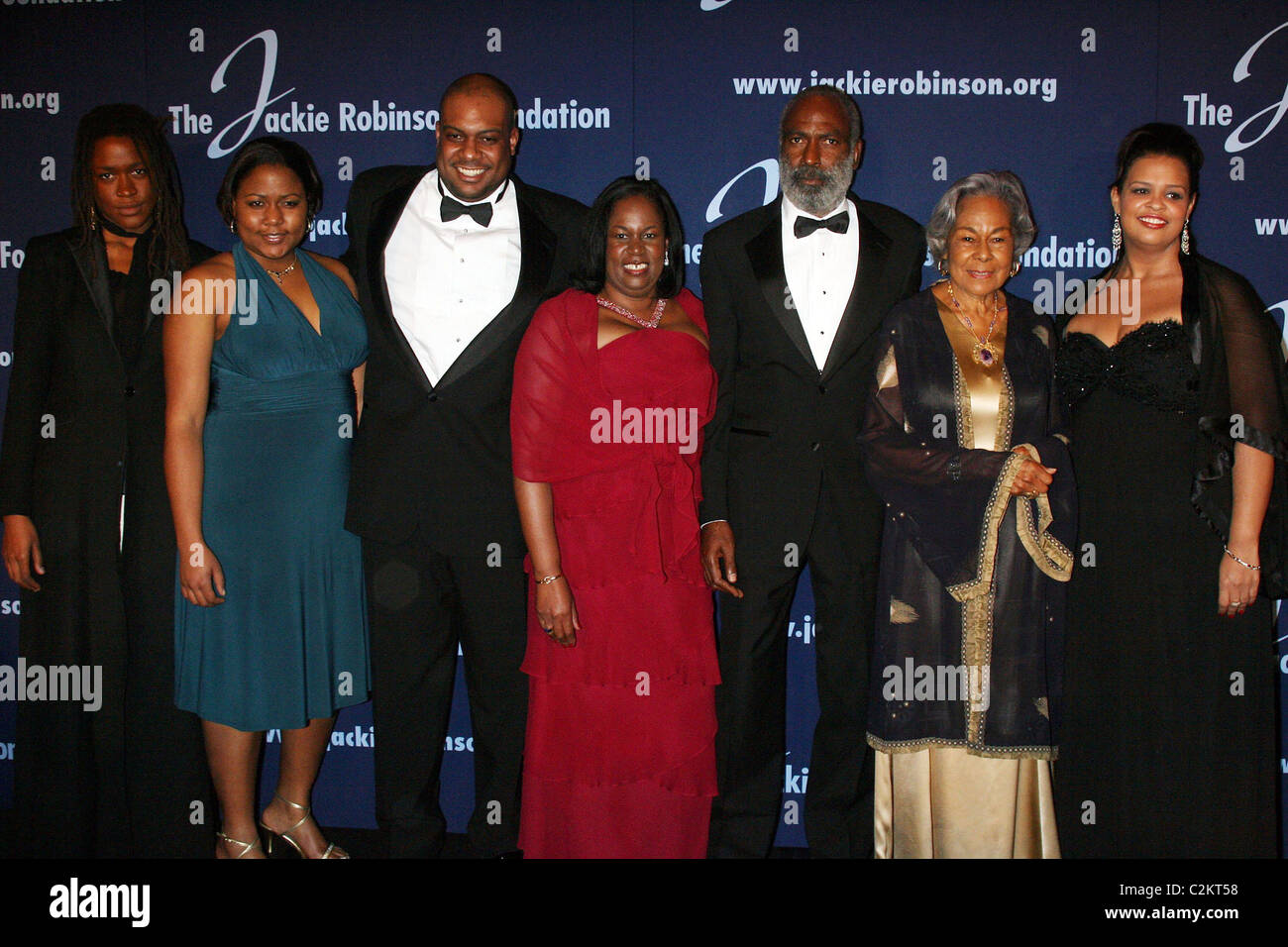 Ayo Robinson, Meta Robinson, Jesse Simms, Sharon Robinson, David Jackie ...