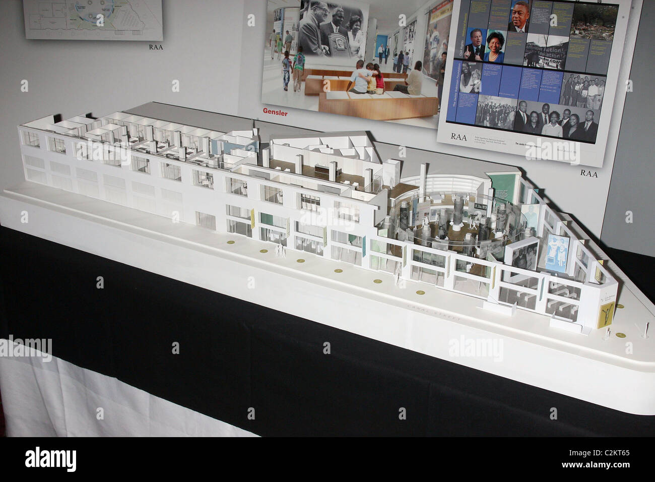 Scale Model of New Jackie Robinson Foundation Building in NYC Jackie ...