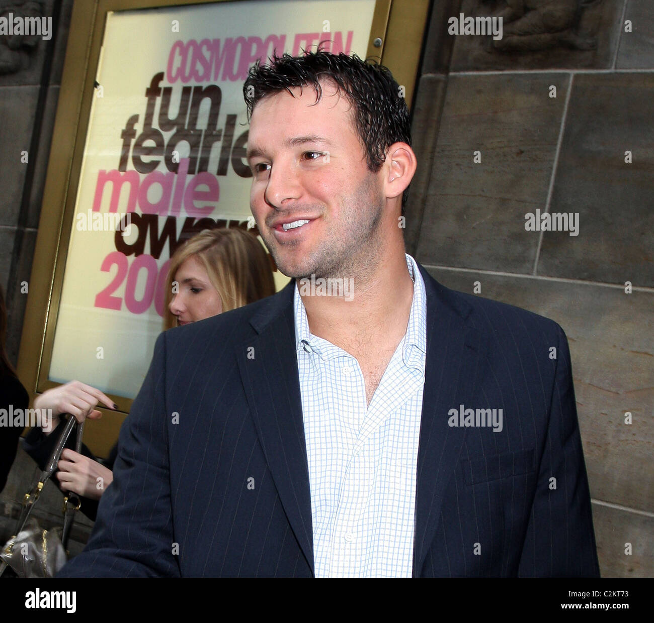 Tony Romo Cosmopolitan's Fun Fearless Male of the Year Awards - Outside ...