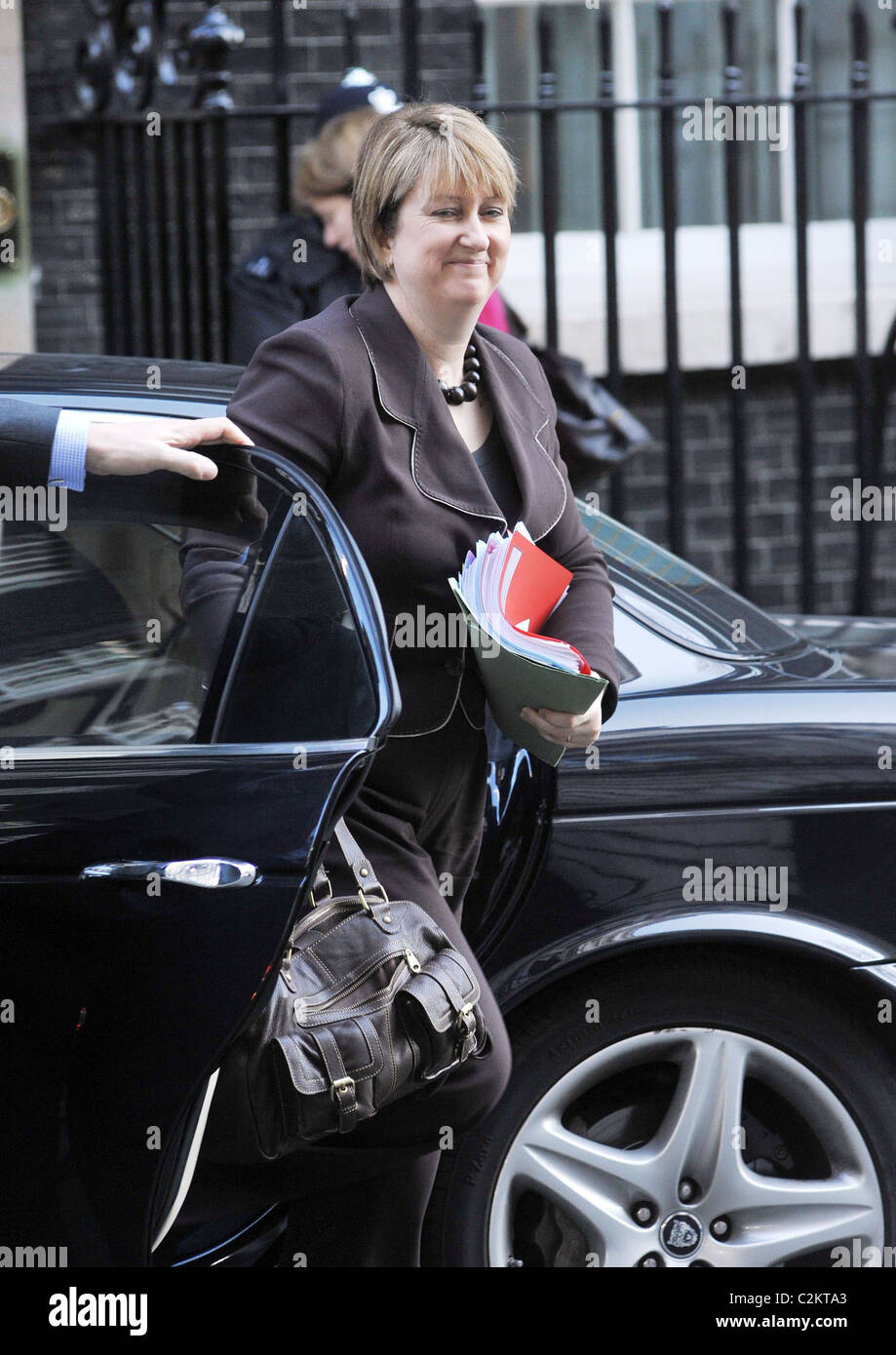 Jacqui Smith Ministers arrive for a cabinet meeting at 10 Downing ...