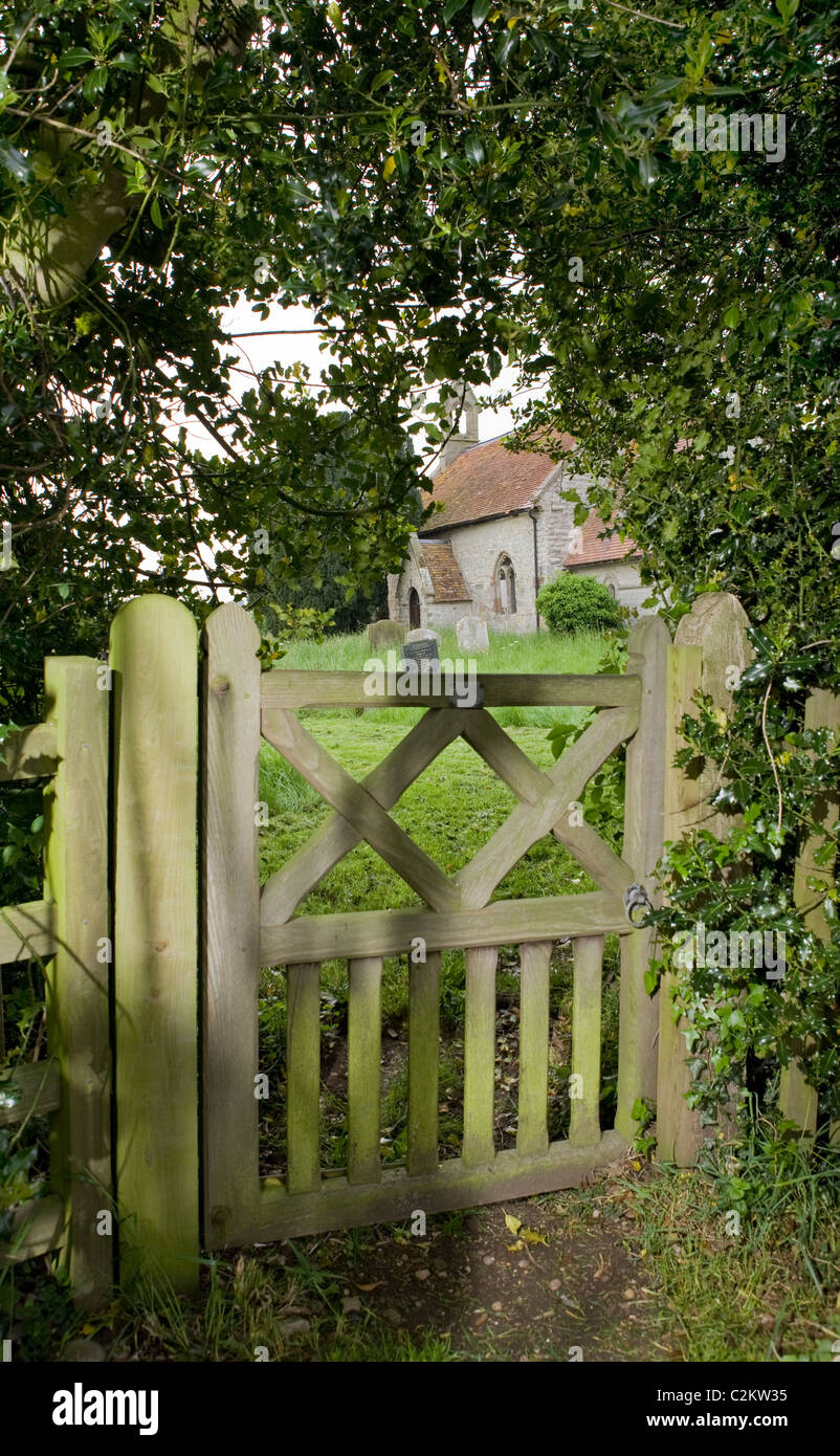 Rural village church hi-res stock photography and images - Alamy