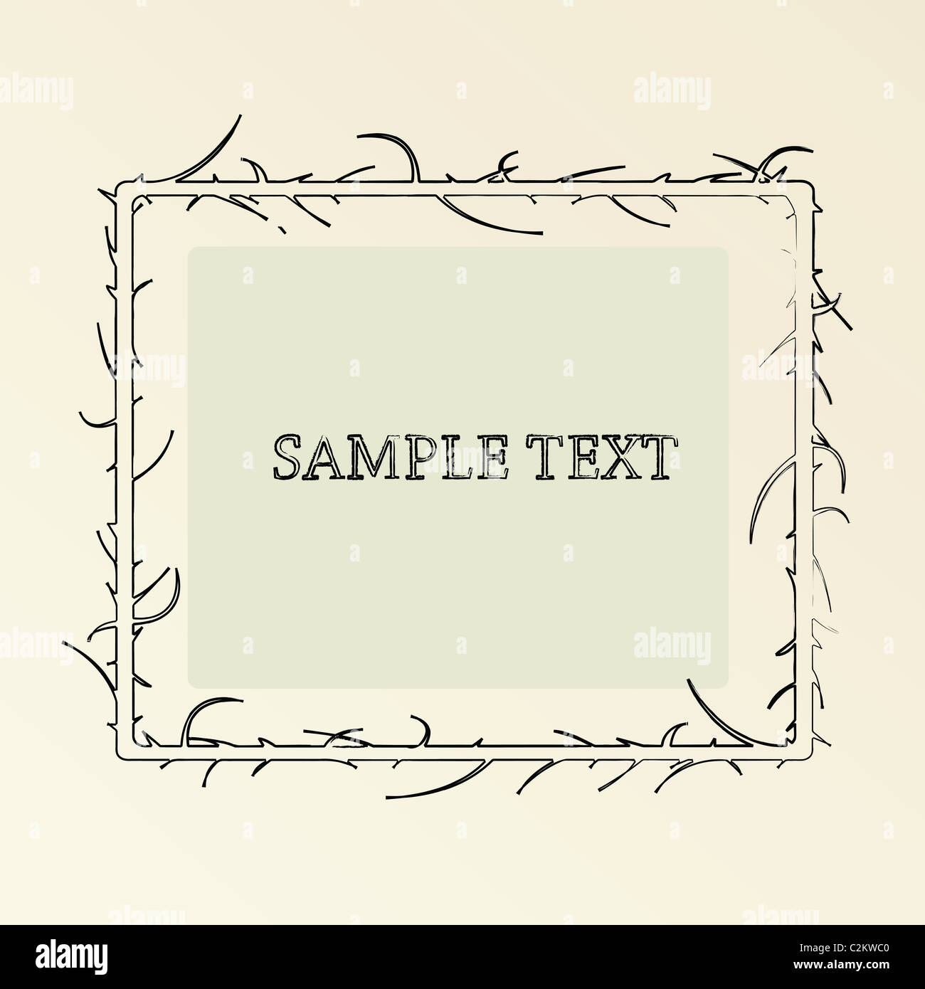 Sample text card Stock Photo - Alamy