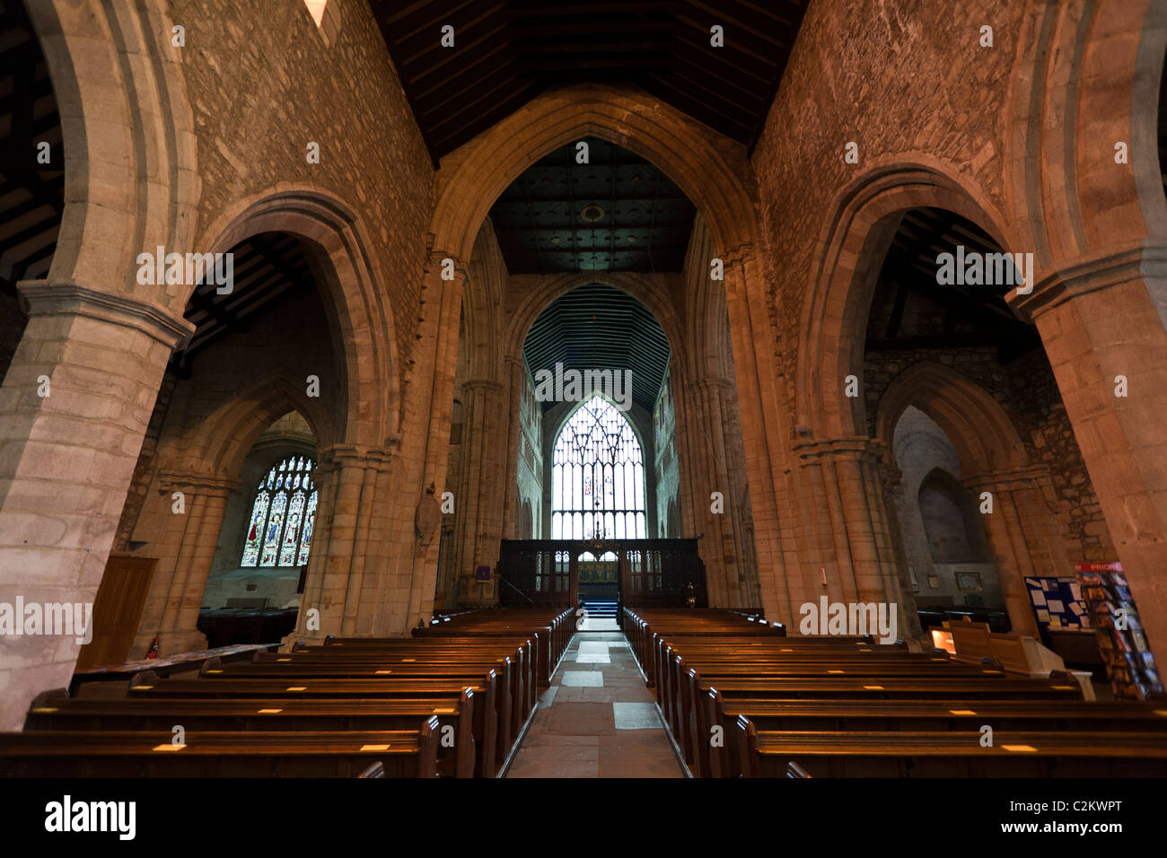 Cartmel Priory Church, Cumbria, UK Stock Photo - Alamy