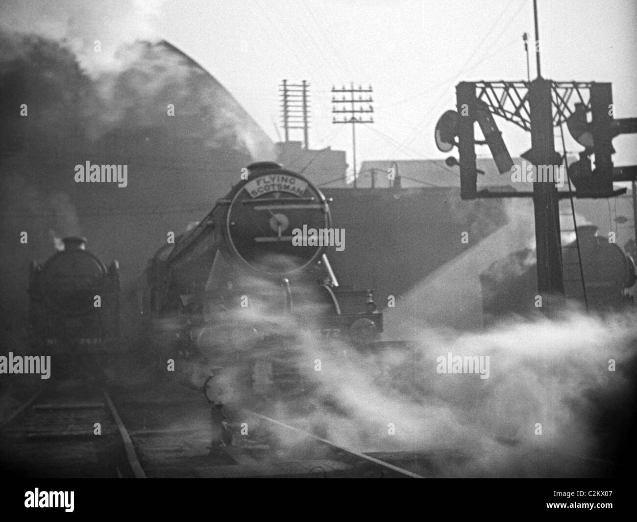 Flying scotsman flying scotsman Black and White Stock Photos & Images ...