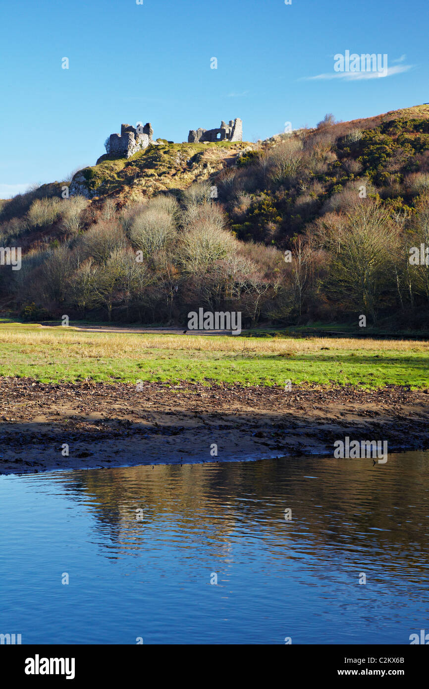 Pennard castle on pennard burrows hi-res stock photography and images ...