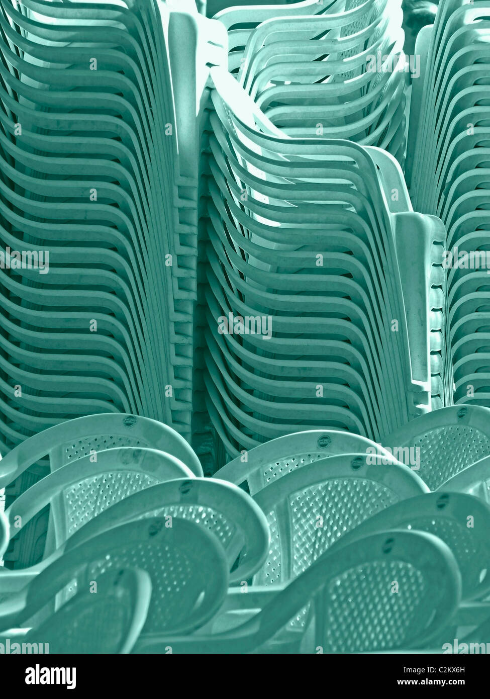 Stacking Plastic Chairs High Resolution Stock Photography and Images ...