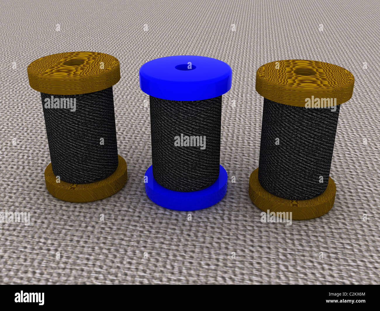 Bobbins of wool hi-res stock photography and images - Alamy