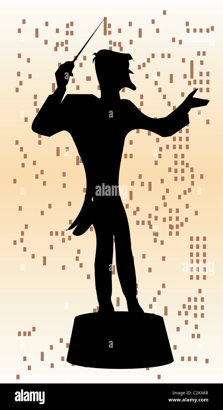 Music Director Silhouette