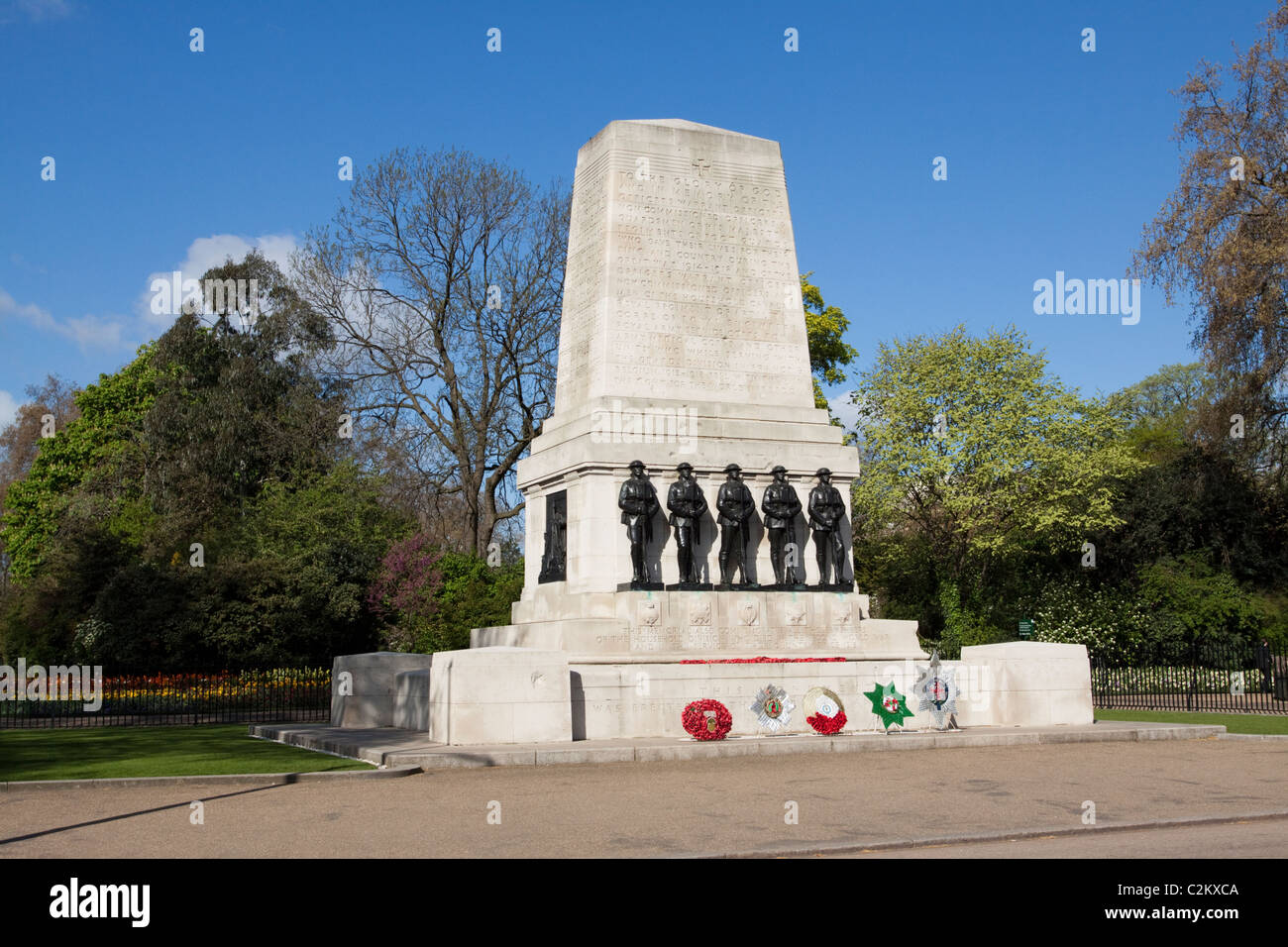 Guards Memorial, Horse Guards Parade,London, England, UK Stock Photo ...