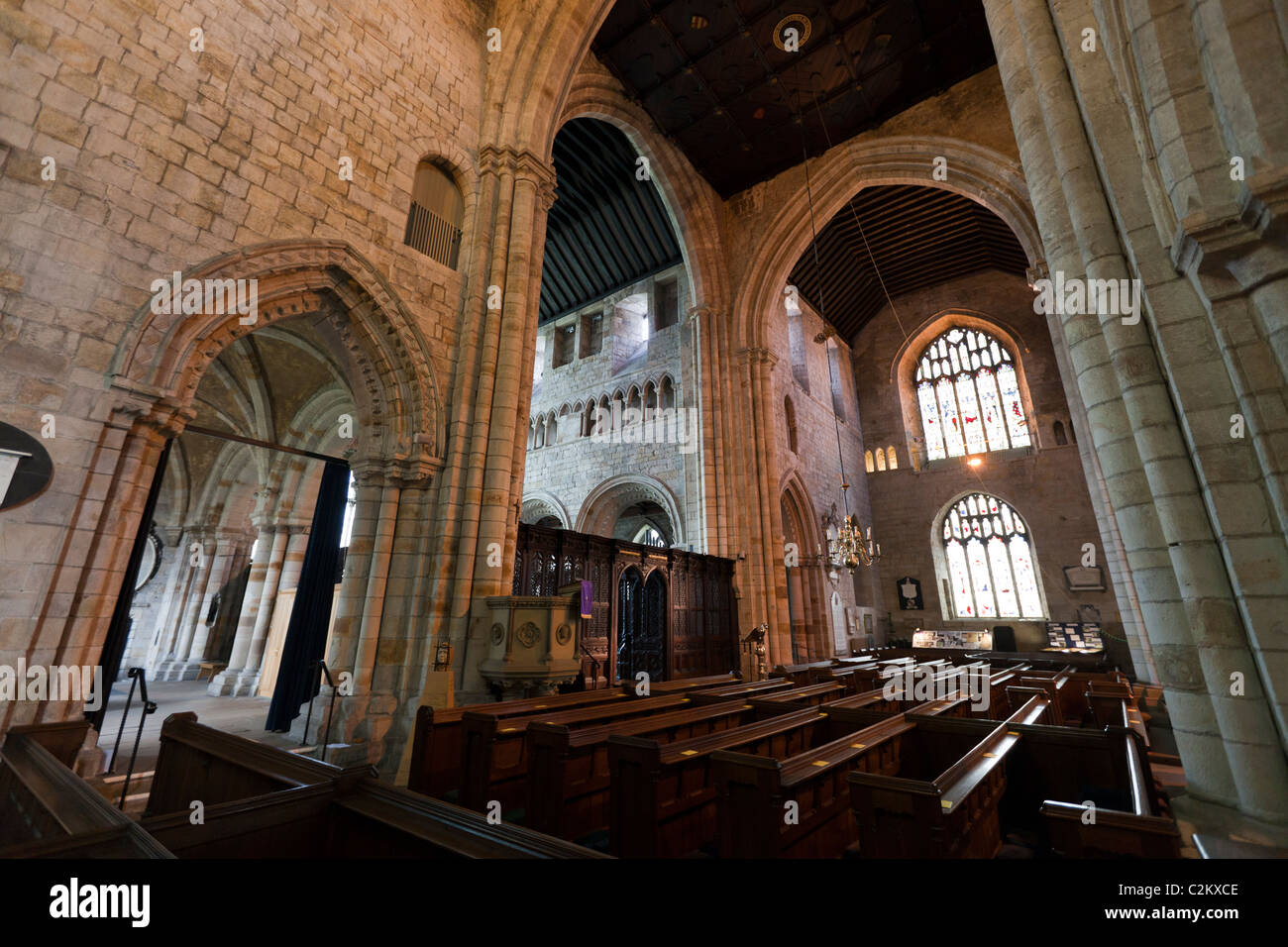 Cartmel Priory Church, Cumbria, UK Stock Photo - Alamy