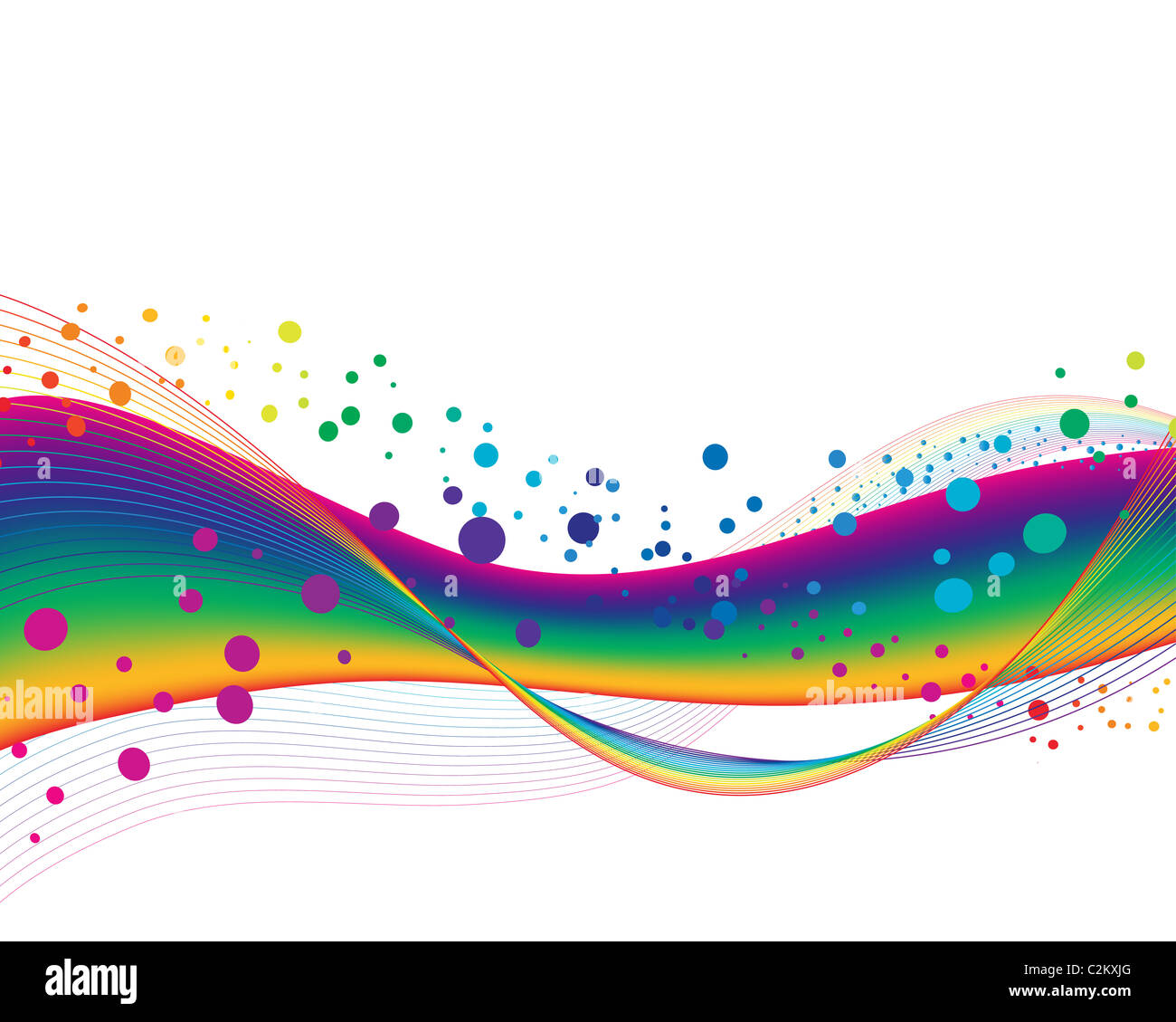 Colourful lines background for design use. Vector illustration Stock ...