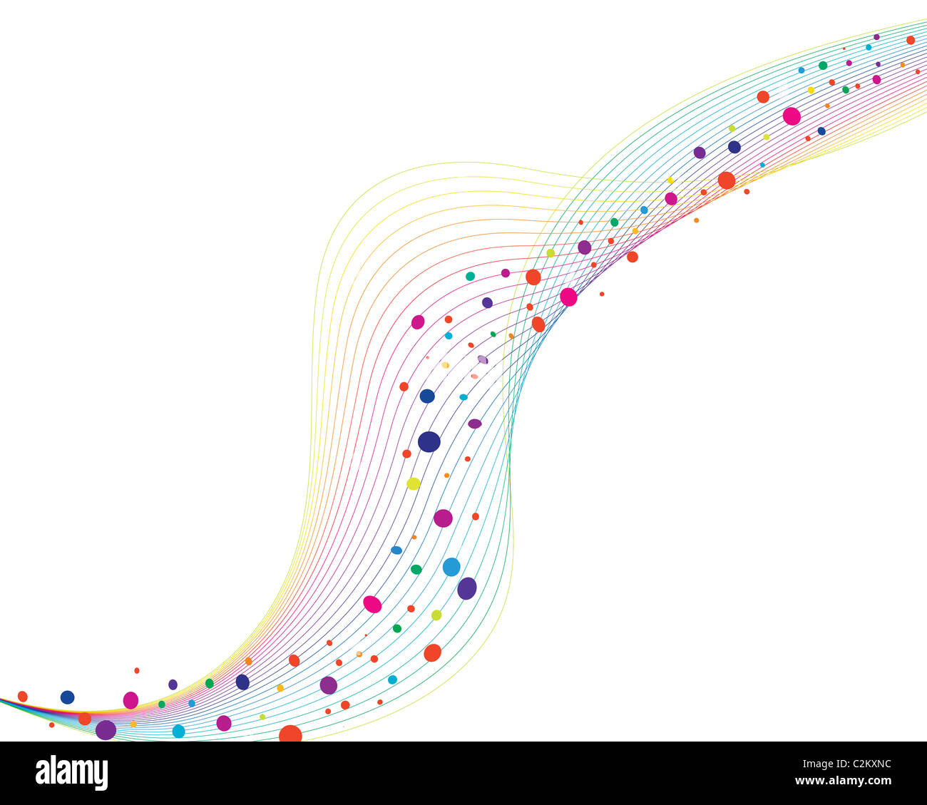 Colourful lines background for design use. Vector illustration Stock ...