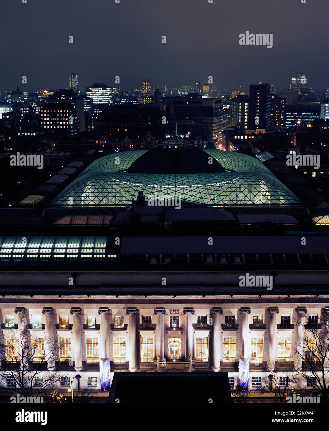 British Museum, London. Bird's eye view exterior Stock Photo - Alamy