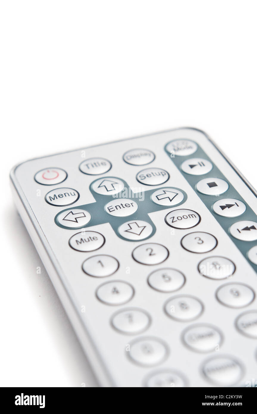 Photograph of a DVD player remote control Stock Photo - Alamy