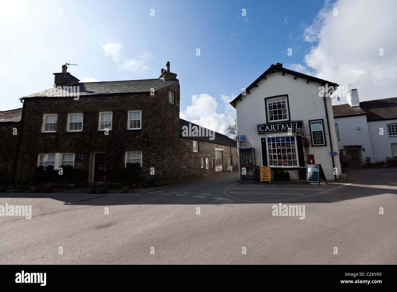 Cartmel village shop. hi-res stock photography and images - Alamy