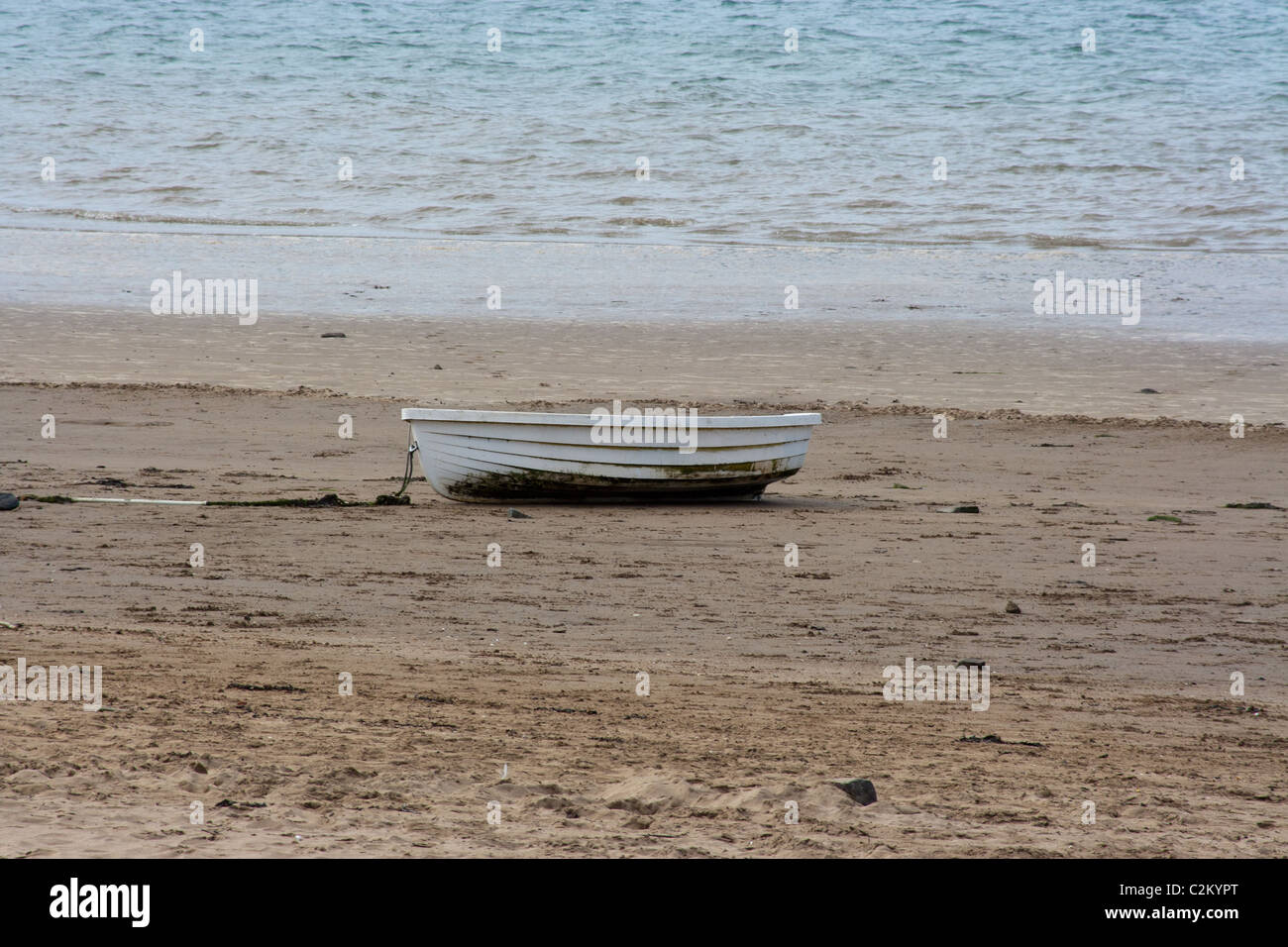 rowing boat on beach Stock Photo - Alamy