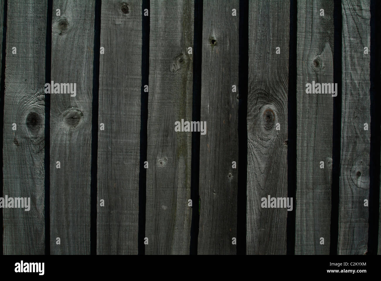 Backgrounds - close-boarded fence panel with knots in timber Stock ...