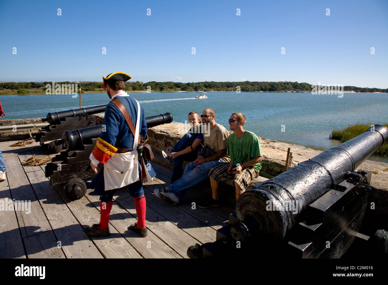 Built by the Spanish in 1740-42 to protect an inlet to Matanzas Bay ...