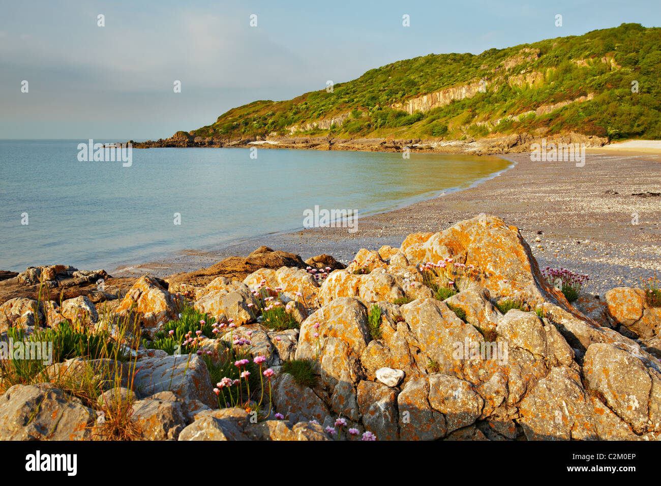 Pwlldu Bay, Gower, Wales Stock Photo - Alamy