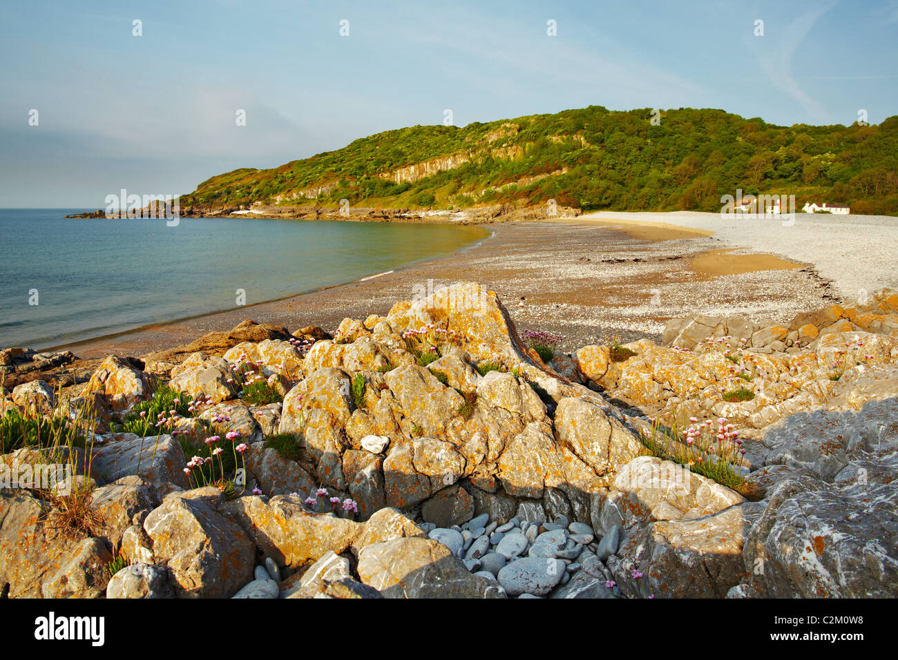 Pwlldu Bay, Gower, Wales Stock Photo - Alamy