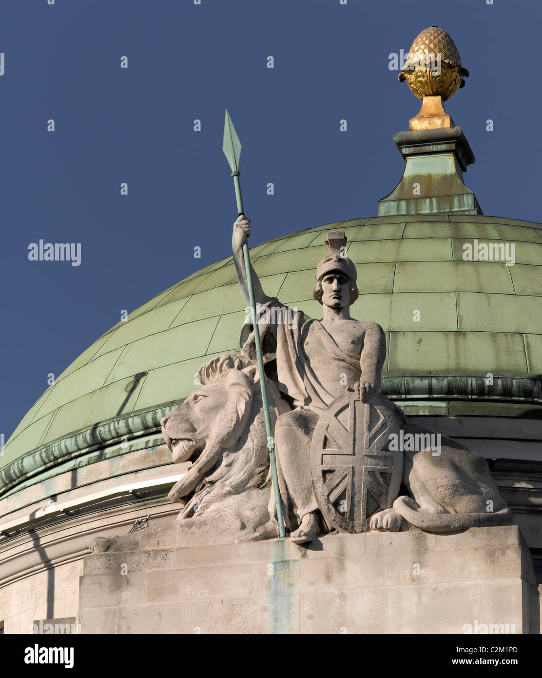 Britannia statue statues london hi-res stock photography and images - Alamy
