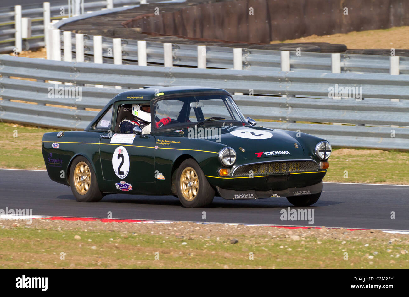 1967 Sunbeam Alpine 5 during the CSCC Swinging Sixties Series race at ...