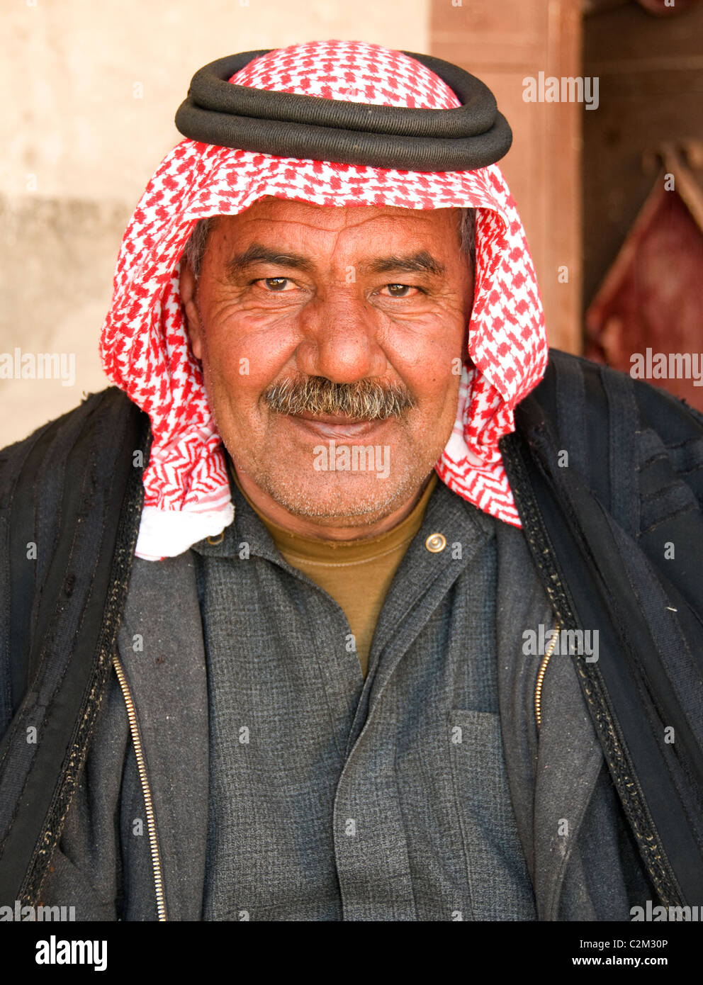 Syria desert Badiyat al Sham farm sheep culture Bedouin Bedouins ...