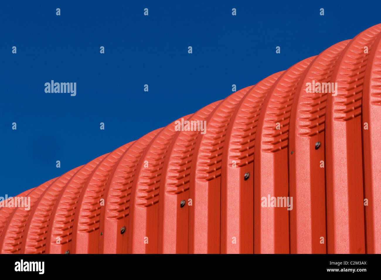 Red clad roof hi-res stock photography and images - Alamy