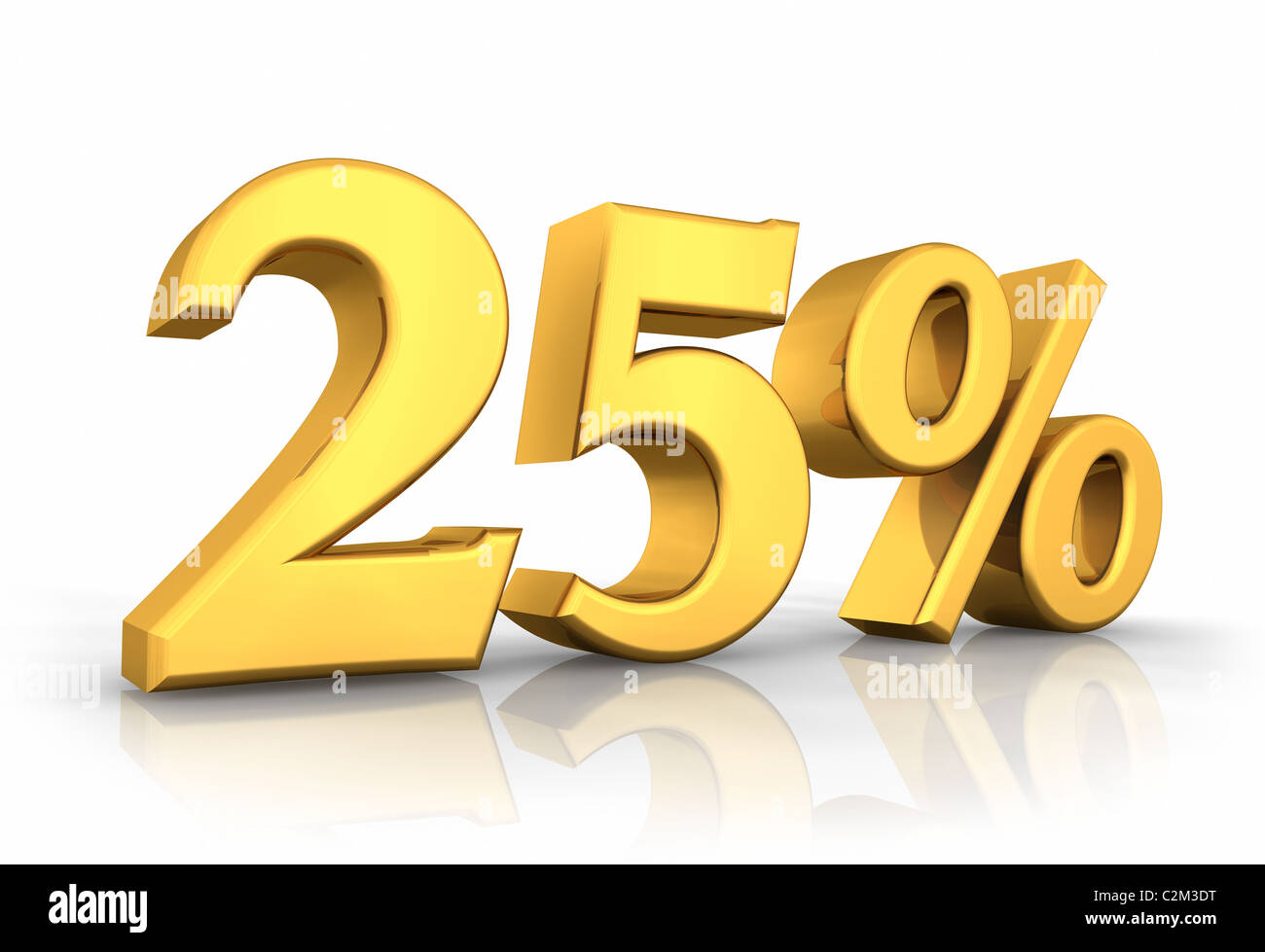 Gold twenty five percent, isolated on white background. 25 Stock Photo ... Gold twenty five percent, isolated on white background. 25 Stock Photo ...