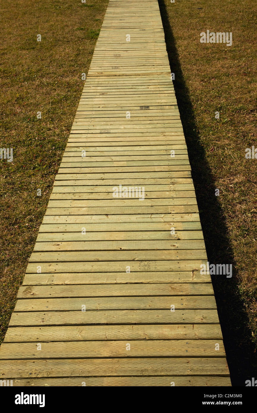 Wooden sidewalks hi-res stock photography and images - Alamy