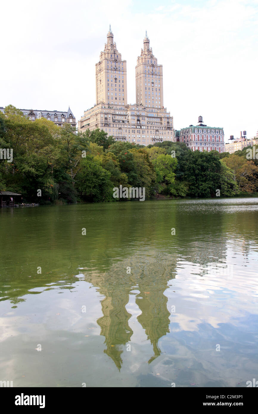 EL DORADO BUILDING FROM CENTRAL PARK NEW YORK USA 12 October 2010 Stock ...