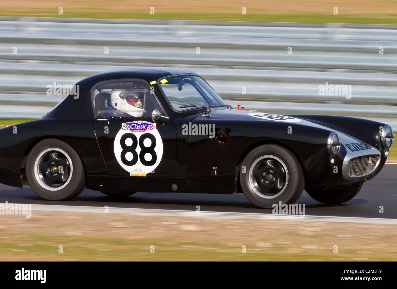 Classic racing austin car healey sprite High Resolution Stock ...