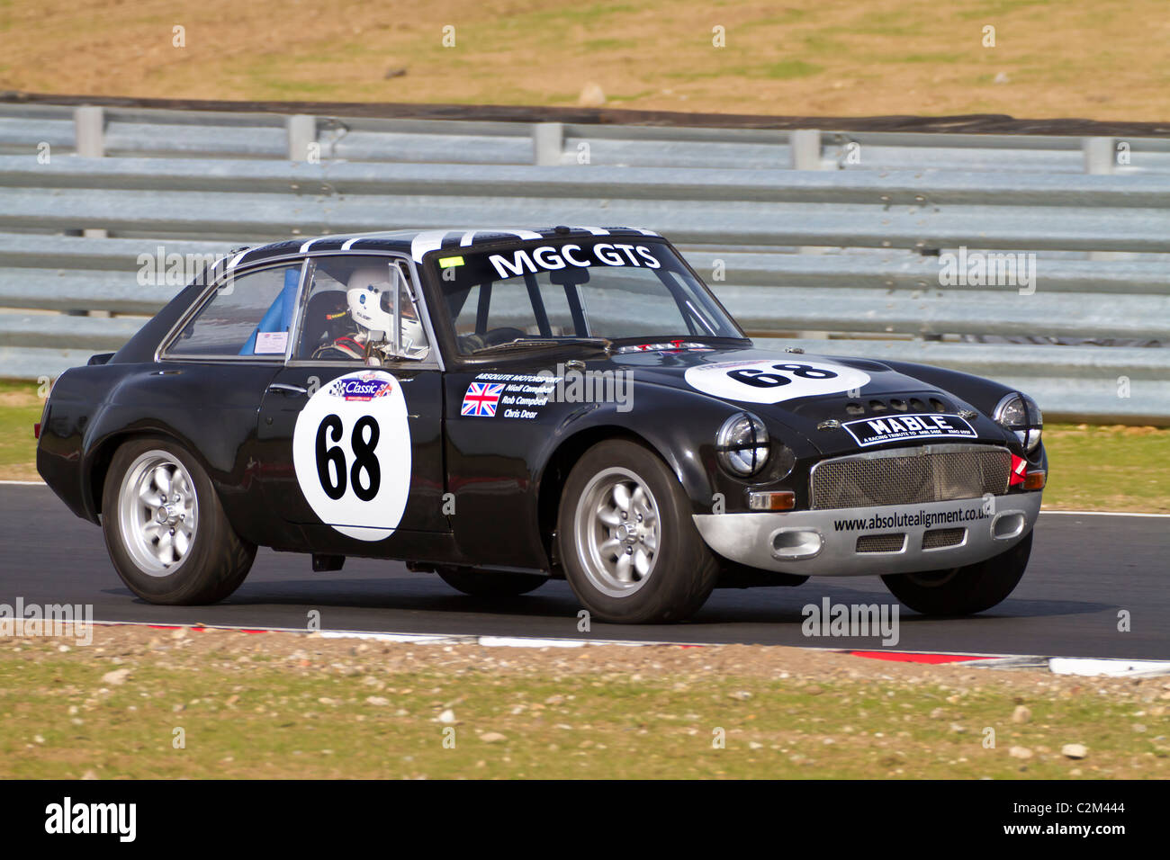 1969 MG Sebring with Campbell driving during the CSCC Swinging Sixties ...