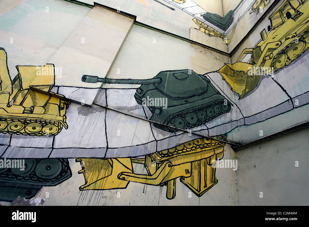 Graffiti on tanks hi-res stock photography and images - Alamy