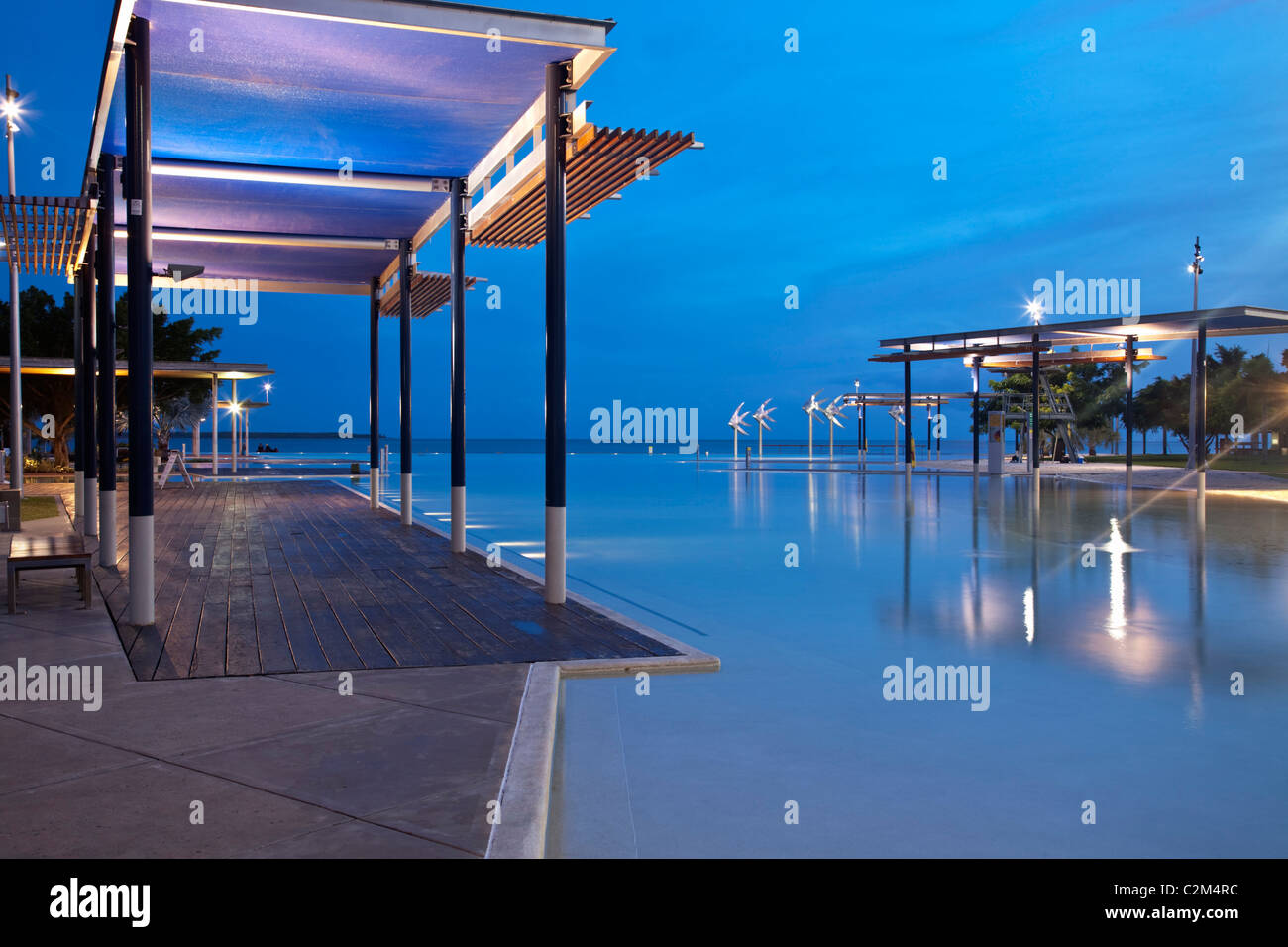 The Esplanade Lagoon. Cairns, Queensland, AUSTRALIA Stock Photo - Alamy